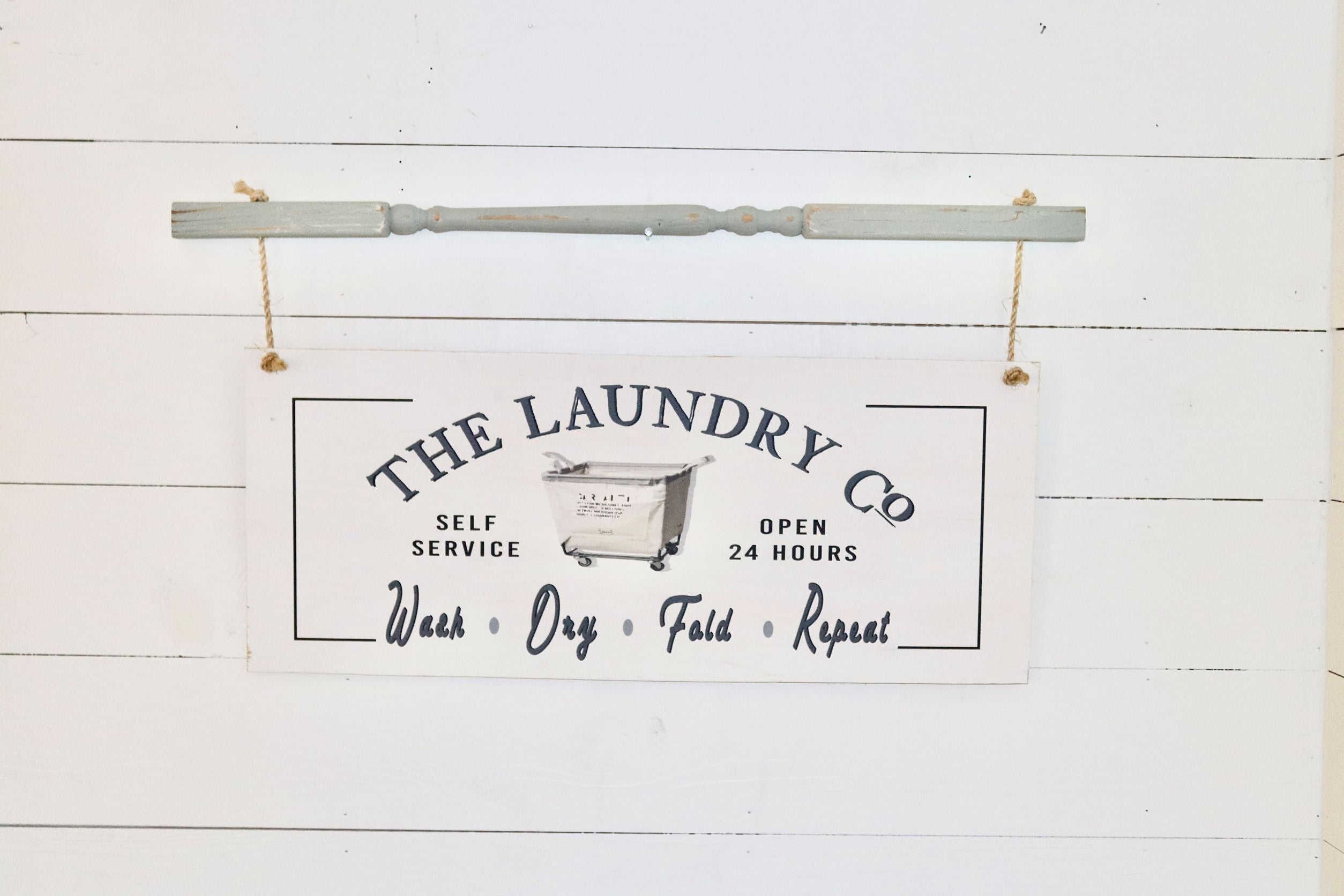 Laundry Spindle Sign – Sass & Company